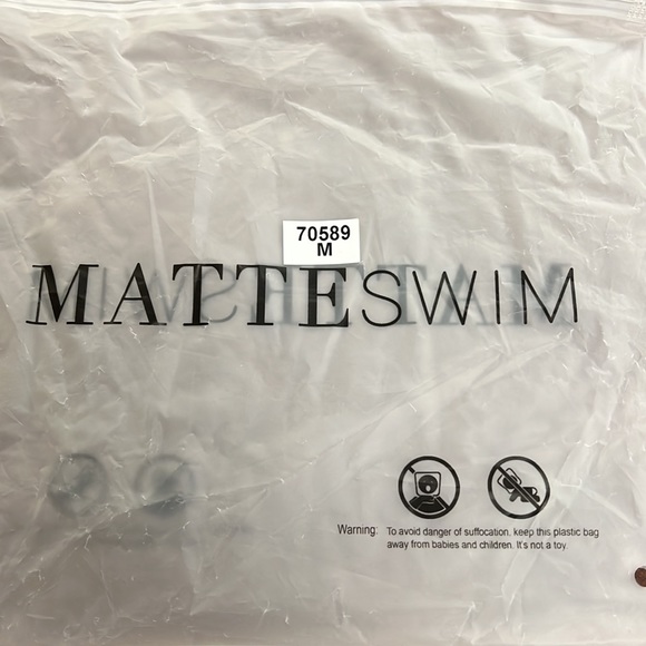 Matte Collection | Swim | Nwt Matte Swim Collection Orion Ribbed Bikini ...
